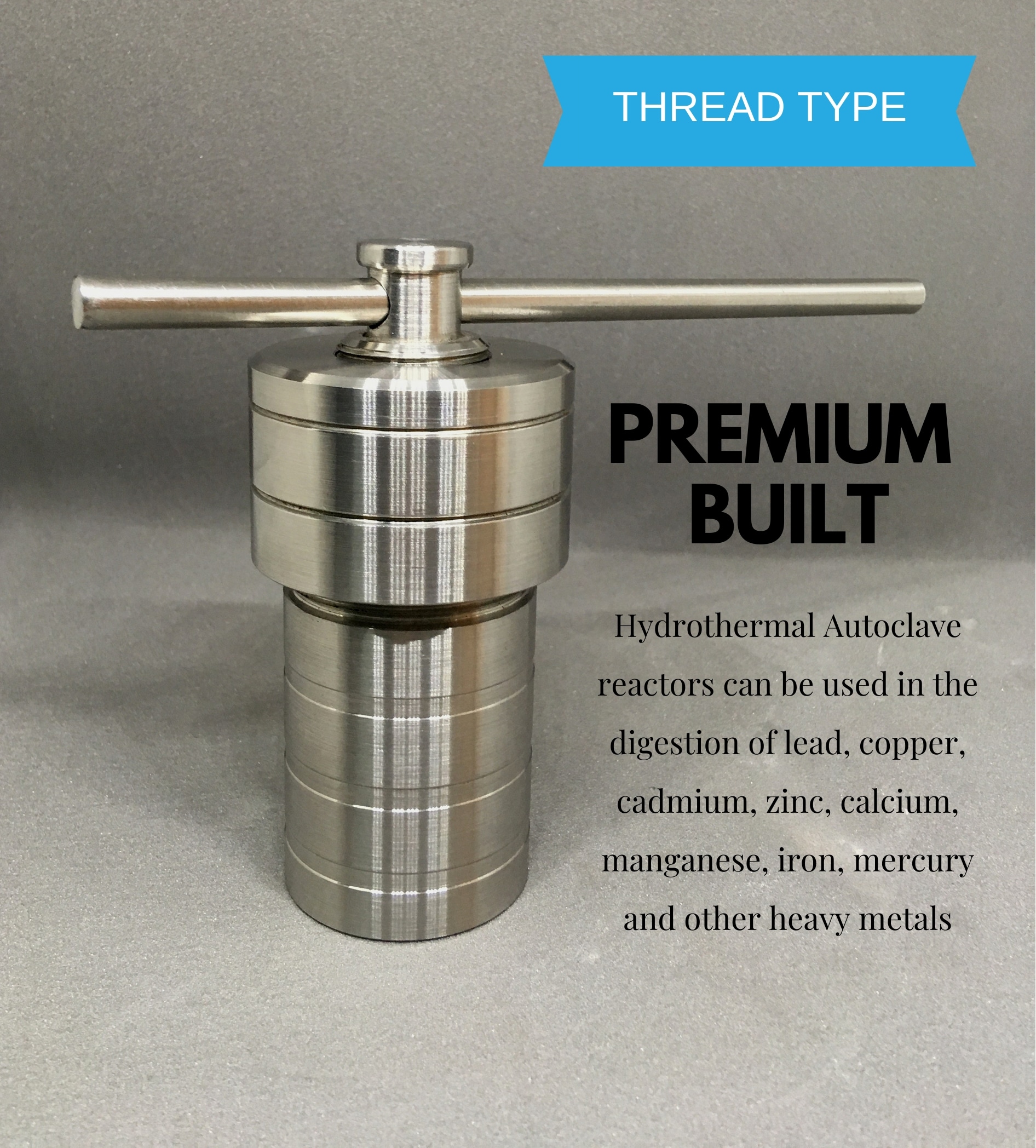 Hydrothermal Autoclave Reactor - Premium Quality by AntsLAB