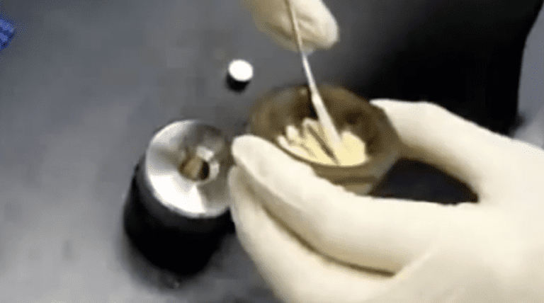 KBr Pellet Preparation for IR Spectroscopy using Hydraulic Pellet Press ...