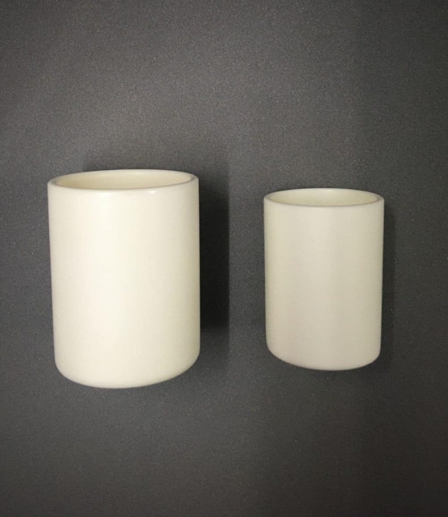 Alumina Crucible - Cylindrical - Premium Ceramic Crucibles by AntsLAB