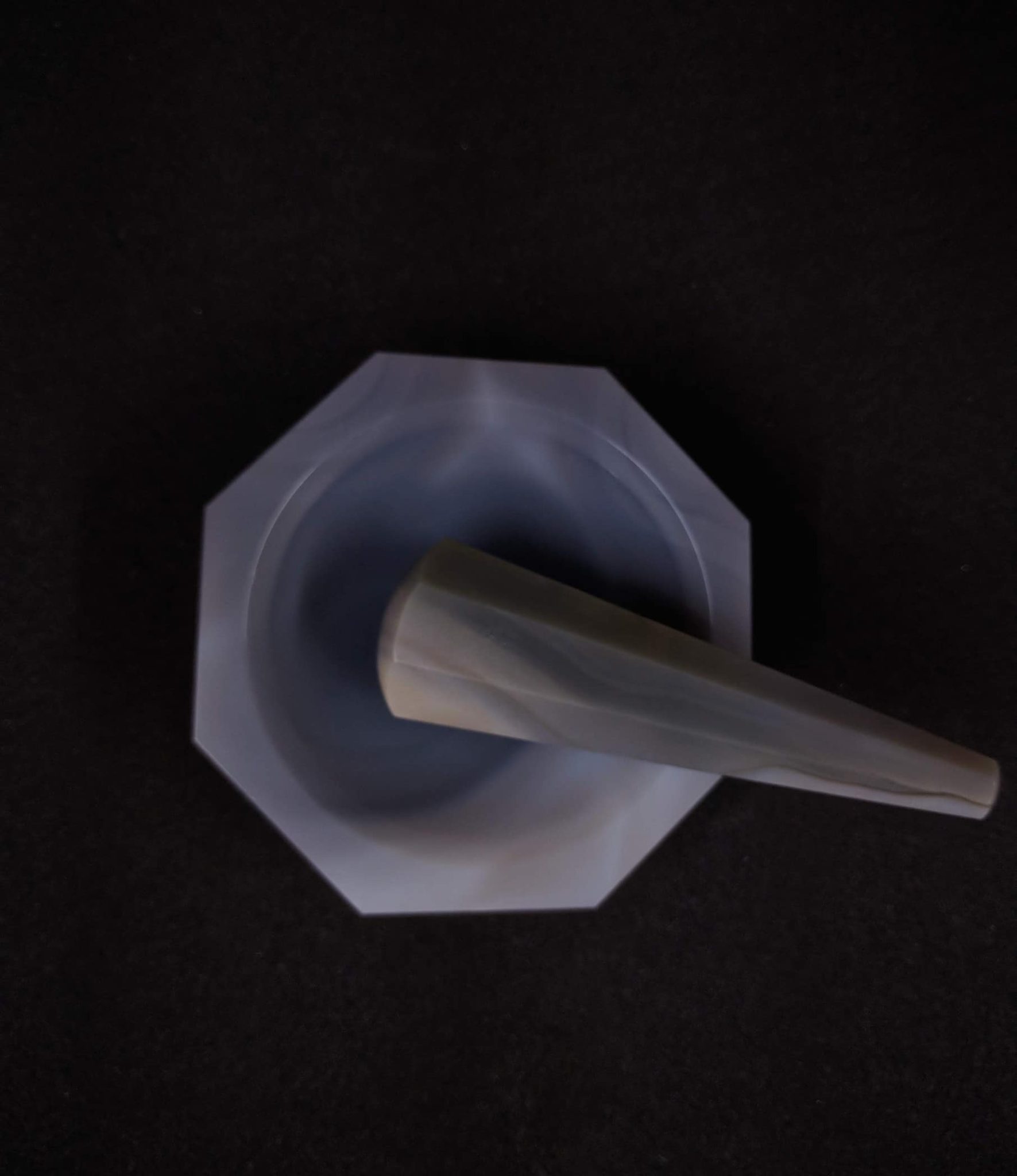 Agate Mortar and Pestle - Best Sourced Natural Agate by AntsLAB