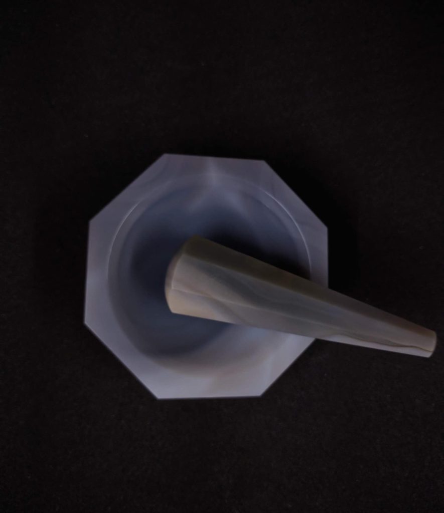 Agate Mortar and Pestle - Best Sourced Natural Agate by AntsLAB
